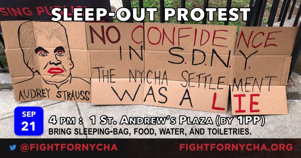 Sleep-out protest announced to highlight ongoing and continuing breach ...